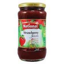 Buy National Strawberry Jam 440 Gm | Aapka Bazaar - Quicklly