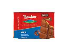 Buy Loacker Milk Chocolate Bar 55 Gm | Aapka Bazaar - Quicklly