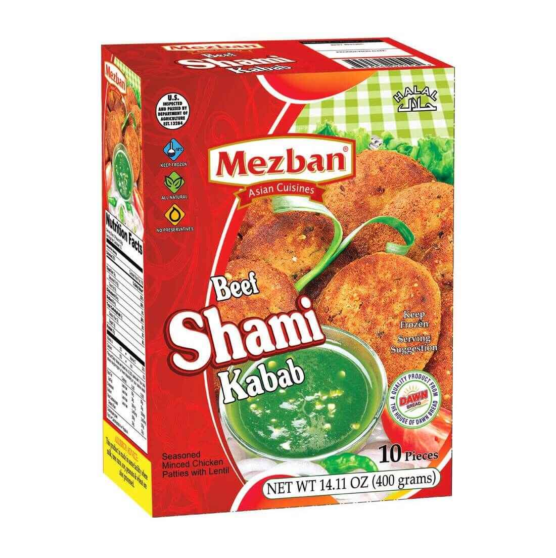 Buy Mezban Beef Shami Kabab 380 Gm | Suvidha Morrisville - Quicklly
