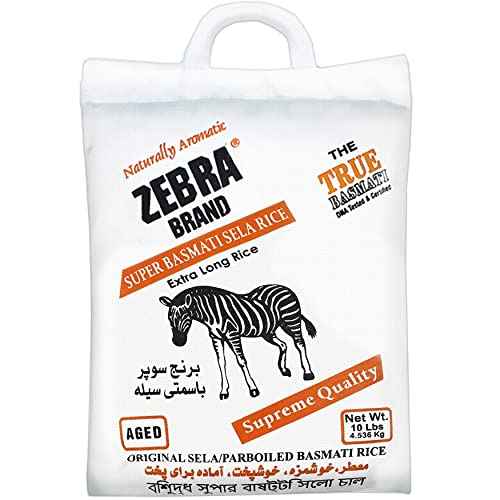 Buy Zebra Brand Basmati Rice 10 Lbs | Siri Indian Groceries - Quicklly