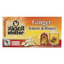 Buy Alattar Ginger Lemon Honey Tea 20 Bag | Manpasand - Quicklly