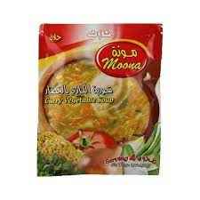 Buy Moona Curry Veg Soup 56 Gm | Manpasand - Quicklly