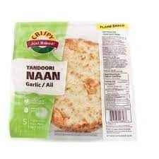 Buy Crispy Garlic Naan 5 Pcs | Manpasand - Quicklly