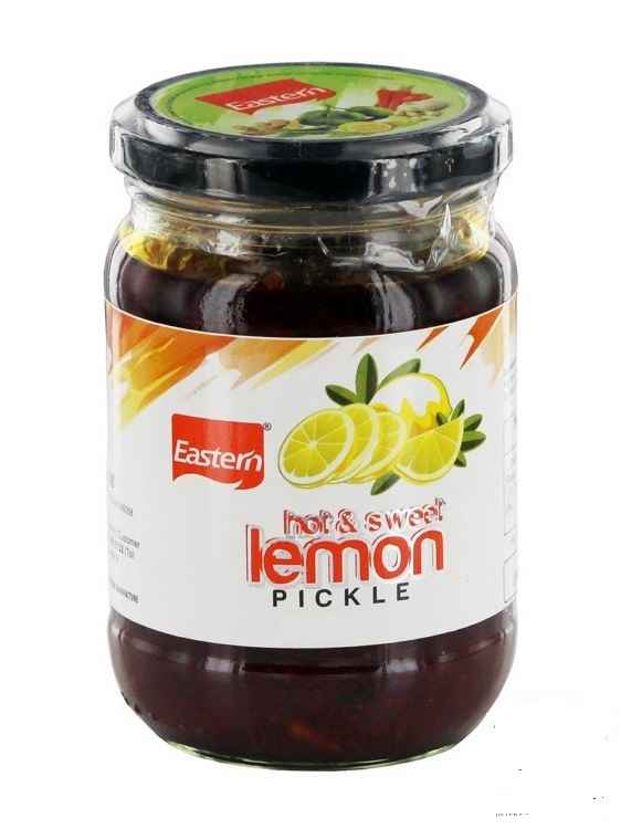 Buy Eastern Hot And Sweet Lemon Pickle 400 Gm | Manpasand - Quicklly