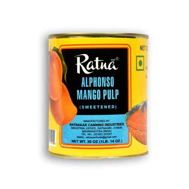 Buy Ratna Alphonso Mango Pulp 1 Lbs | Manpasand - Quicklly