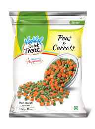 Buy Vadilal Peas Carrot 312 Gm | Manpasand - Quicklly