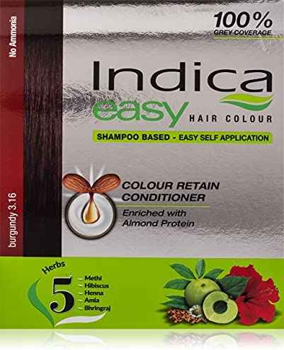 Buy Indica Color Burgundy 32.5 Ml | Manpasand - Quicklly