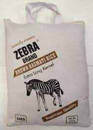 Buy Zebra Brown Basmati Rice 4 Lbs | Manpasand - Quicklly