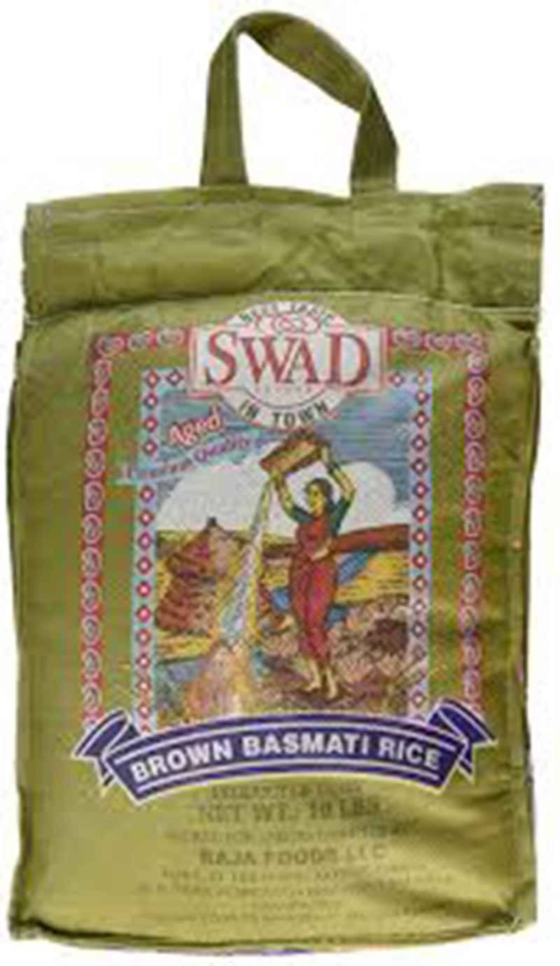 Buy Swad Brown Basmati Rice 20 Lbs | Sold By Quicklly - Quicklly