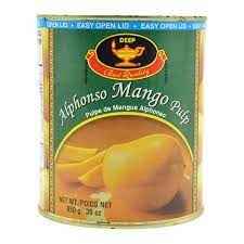 Buy Deep Alphonso Mango Pulp 850 Gm | India Cash And Carry Sunnyvale ...