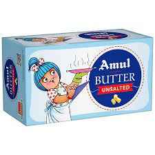 Buy Amul Butter Unsalted 500 Gm | India Cash And Carry Fremont - Quicklly