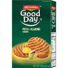 Buy Britannia Good Day Pista Almond 231 Gm | India Cash And Carry ...
