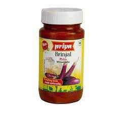 Buy Priya Brinjal Pickle Ng 300 Gm | Manpasand - Quicklly