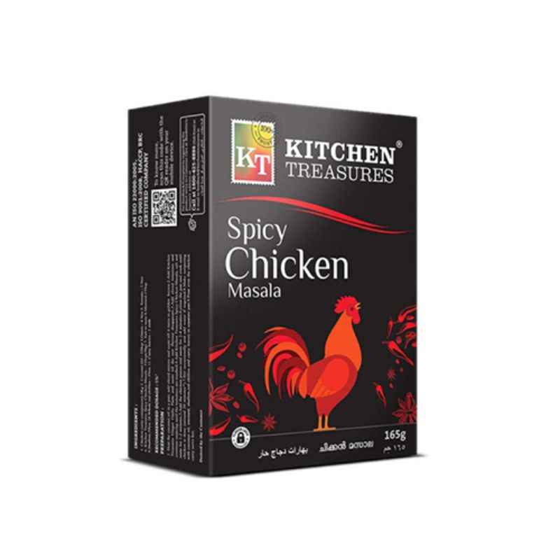Buy Kitchen Treasures Spicy Chicken Masala 165 Gm | Manpasand - Quicklly