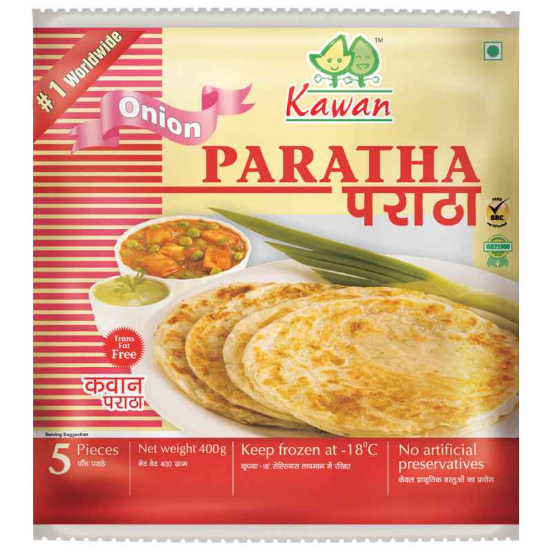 Buy Kawan Onion Paratha 5 Pcs | Manpasand - Quicklly