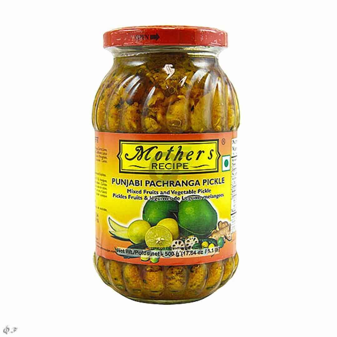 Buy Mothers Punjabi Pachranga Pickle 500 Gm | Manpasand - Quicklly