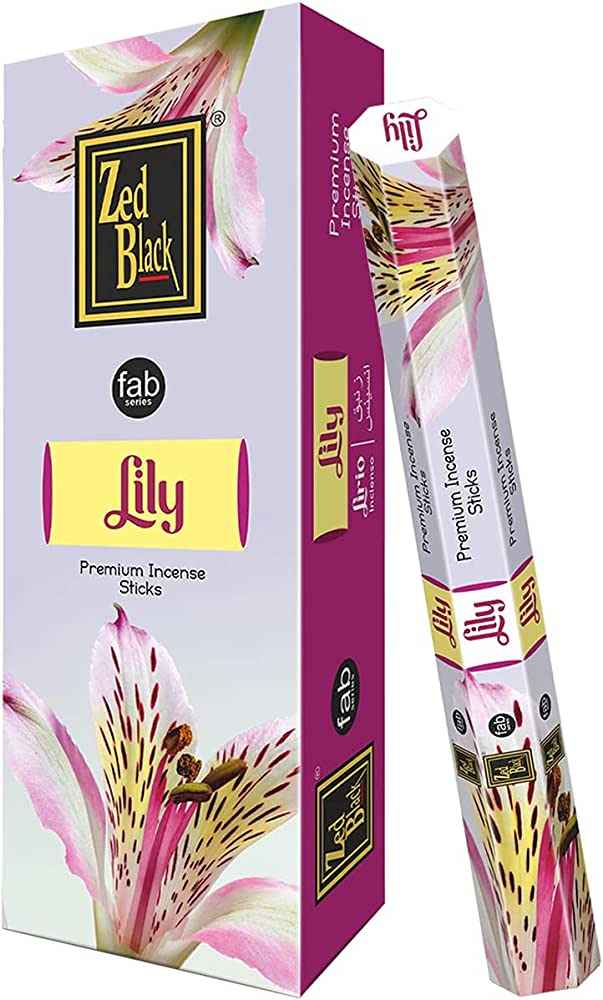 Buy Zed Black Lily Incense 120 Pcs | Aapka Bazaar - Quicklly