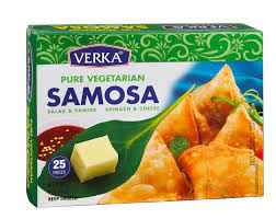 Buy Verka Samosa Spinach And Cheese 25 Pcs | Aapka Bazaar - Quicklly