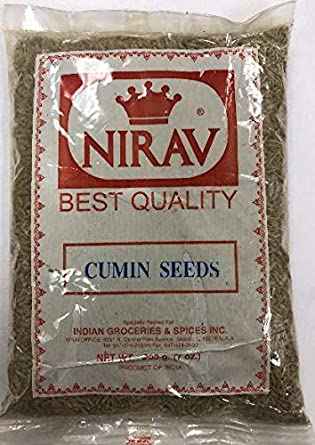 Buy Nirav Cumin Seeds 200 Gm | Aapka Bazaar - Quicklly