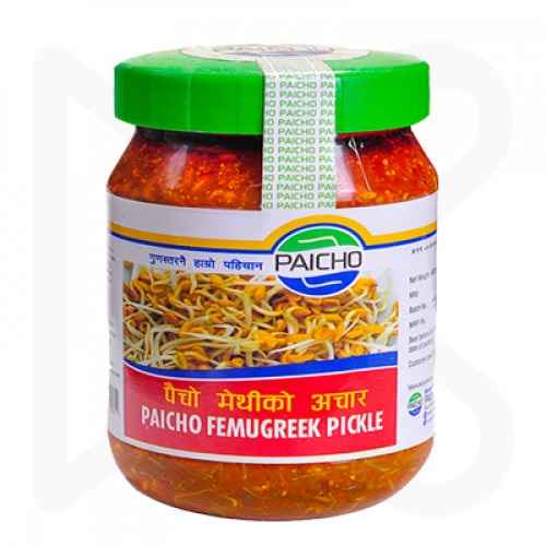 Buy Paicho Fenugreek Pickle 400 Gm | Aapka Bazaar - Quicklly