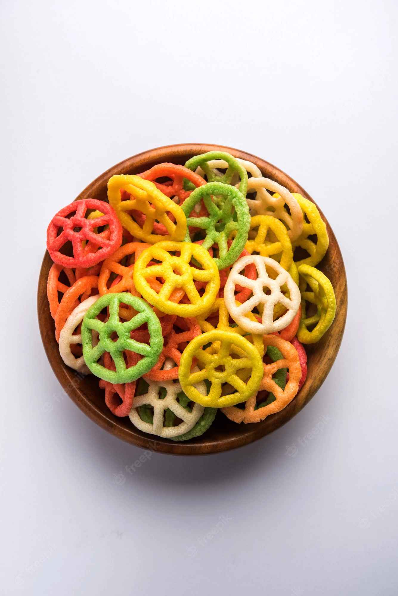 Buy Aara Fryums Wheel Color 400 Gm | Aapka Bazaar - Quicklly