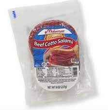 Buy Midamar Beef Salami 8 Oz | Taj Mahal Fresh Market - Quicklly