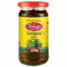 Buy Telugu Gongura Pickle Ng 300 Gm | Mayuri Foods Bothell - Quicklly