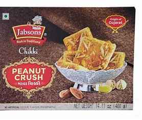 Buy Jabsons Chikki Peanut 400 Gm | Aapka Bazaar - Quicklly