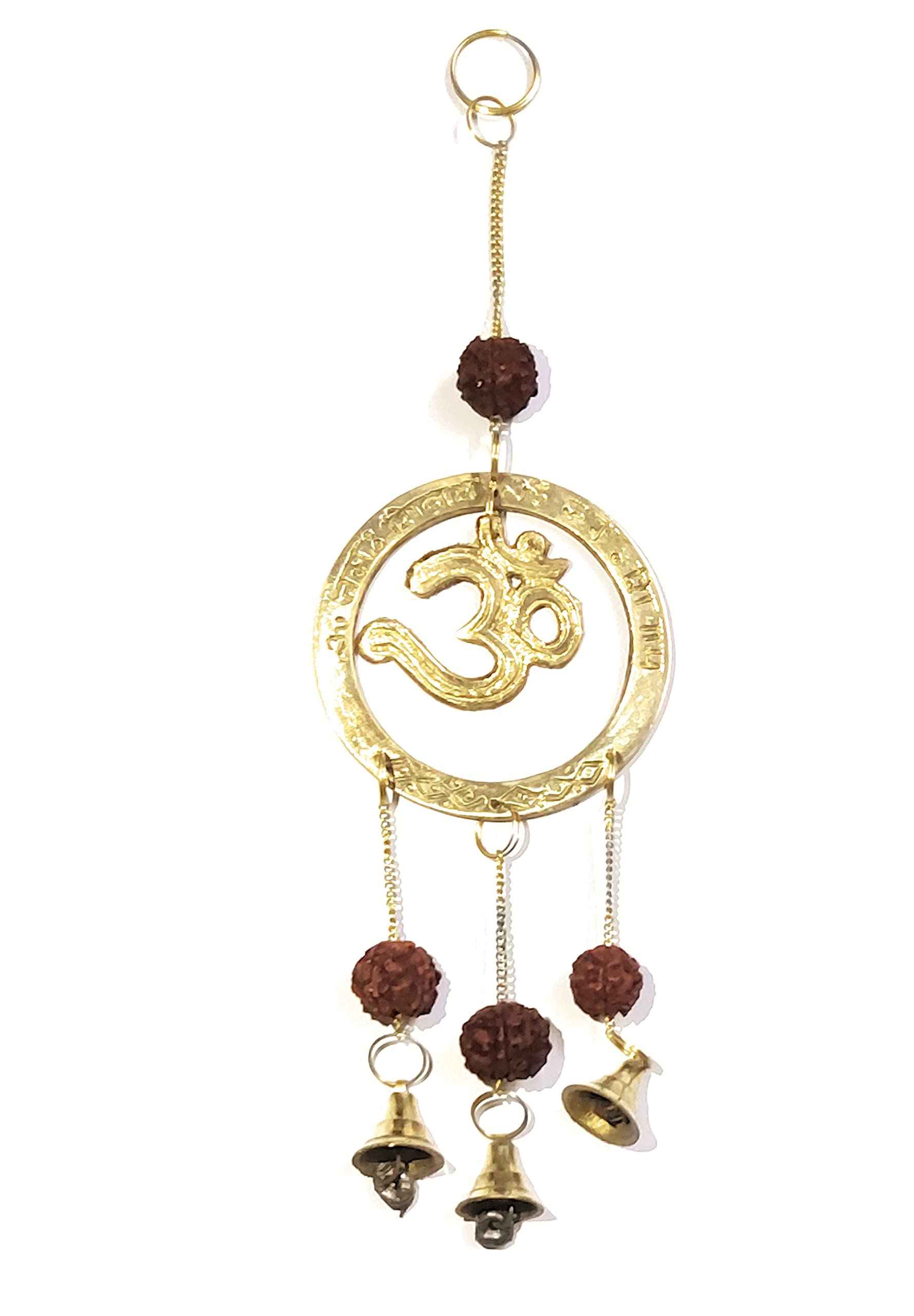 Buy Brass Om Chime 1 Each | Himalayan Bazaar - Quicklly