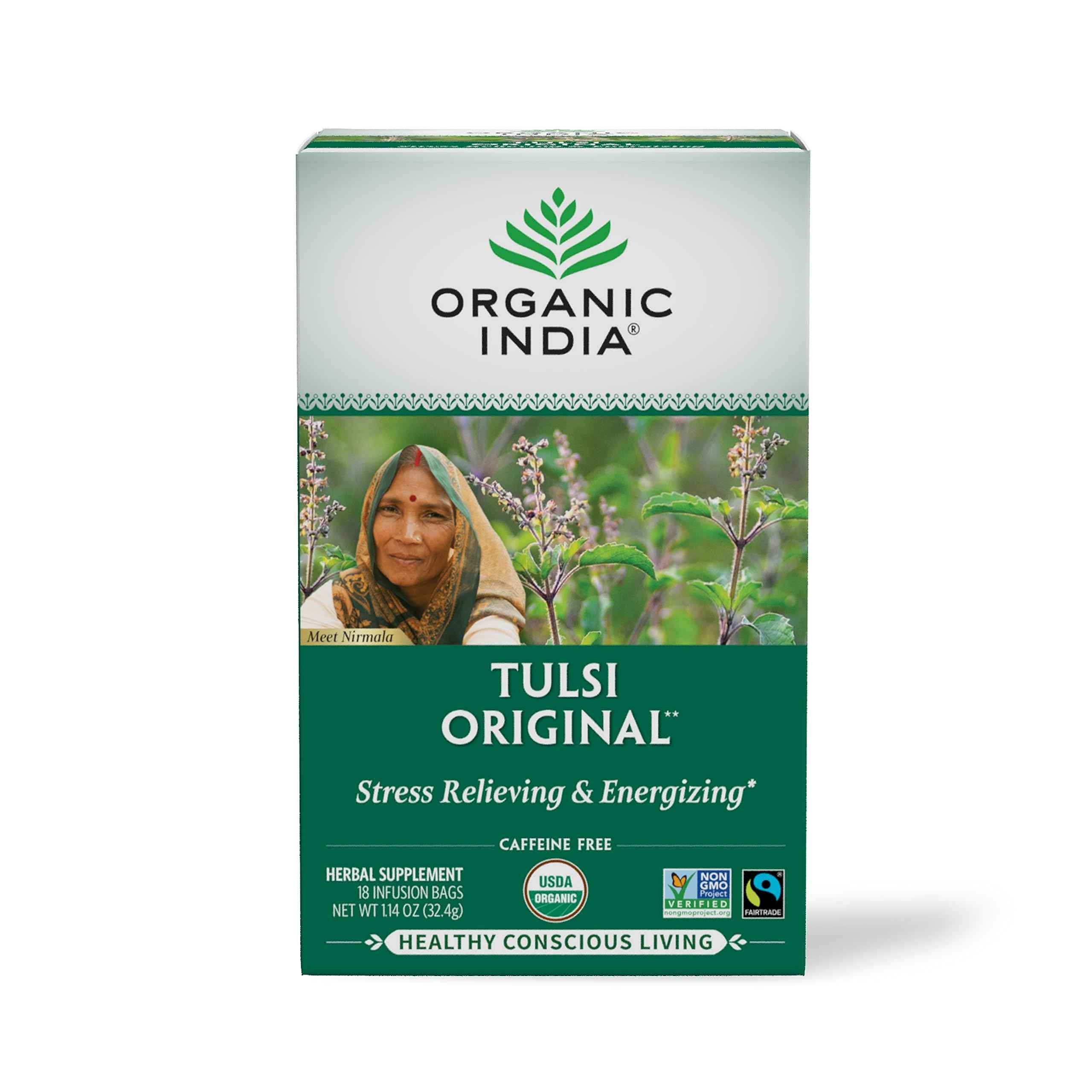 Buy Oranic India Tulsi Original Tea 1.14 Oz | Himalayan Bazaar - Quicklly