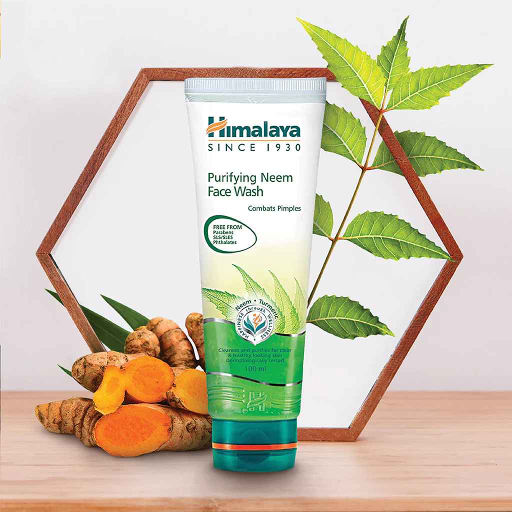 Buy Himalaya Neem & Turmeric Face Wash 150 Ml | Himalayan Bazaar - Quicklly
