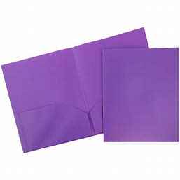 Buy Two Pocket Folder Purple 1 Each | Himalayan Bazaar - Quicklly
