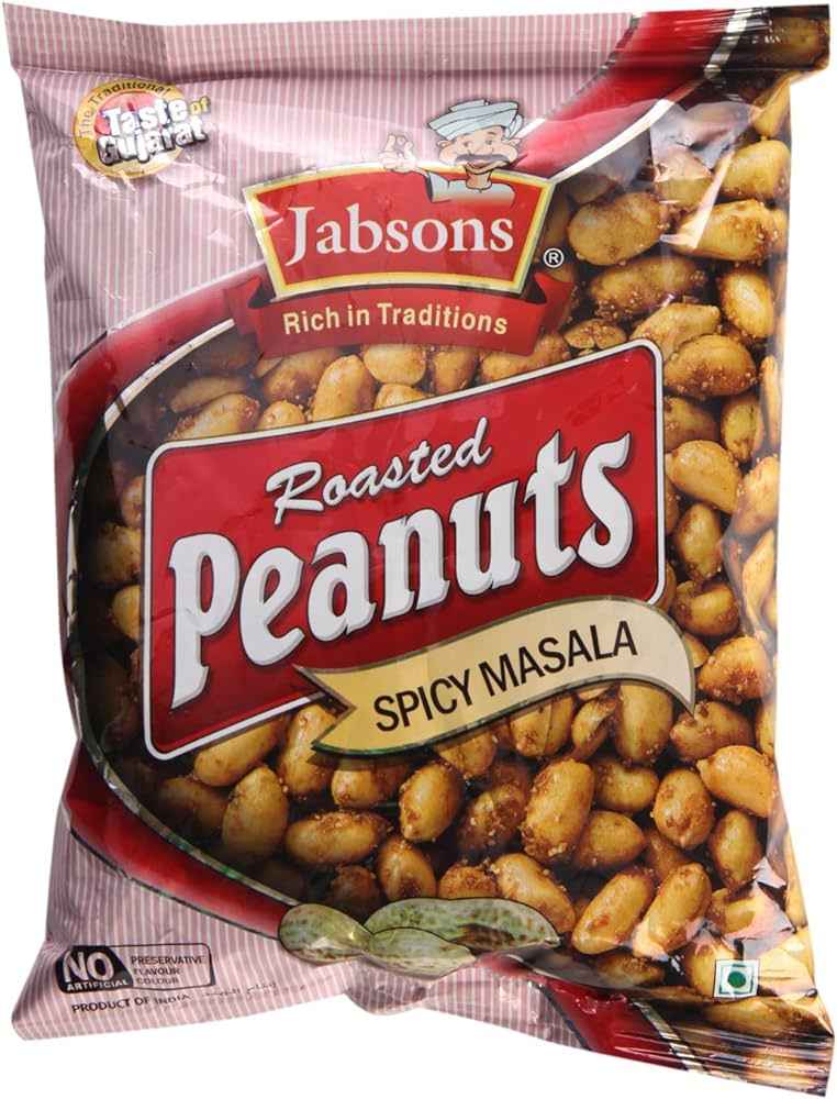 Buy Jabsons Roasted Peanuts Spciy 150 Gm | Mumbai Central Farmers ...