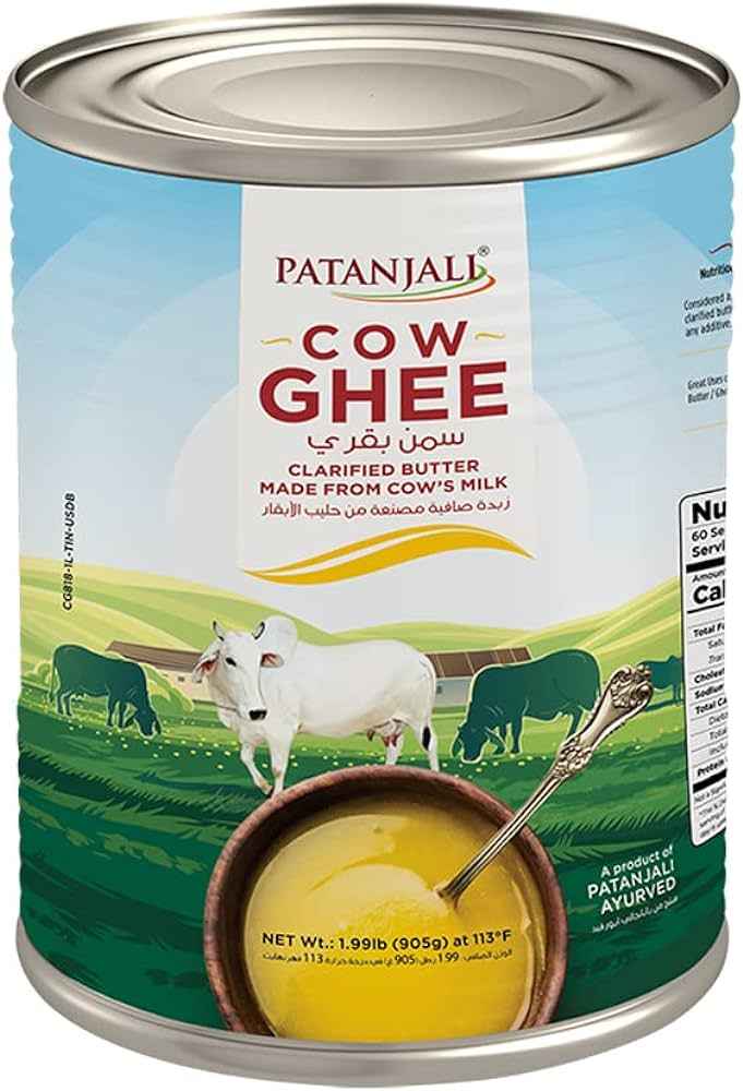 Buy Patanjali Cow Ghee 905 Gm | Mumbai Central Farmers Market - Quicklly