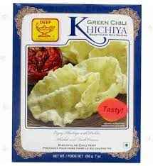 Buy Deep Indian Gourmet Green Chili Khichiya 7 Oz | Indian Spices And ...