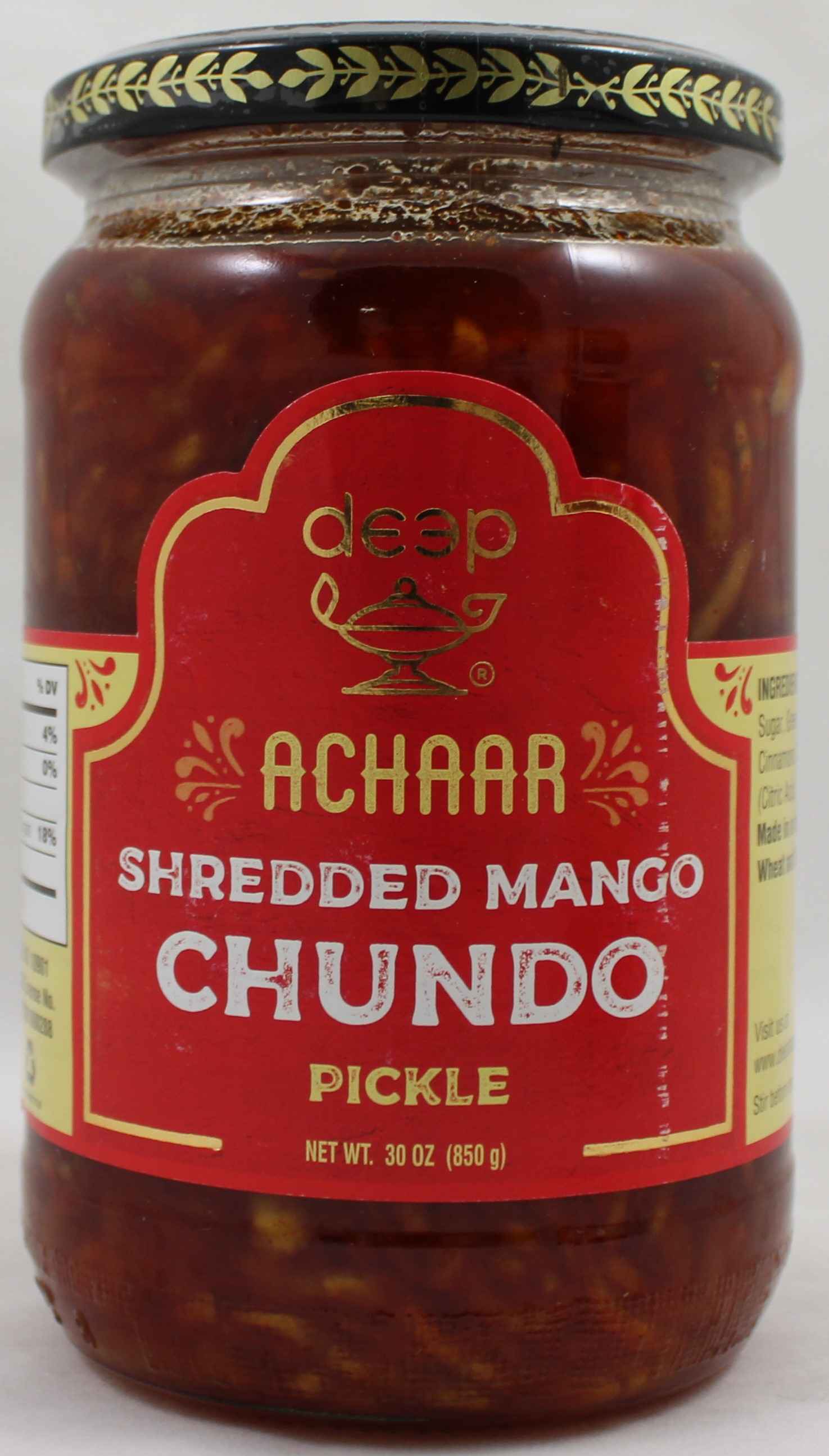 Buy Deep Chundo Pickle 30 Oz | Taj Mahal Fresh Market - Quicklly