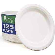 Buy 9 Inch Plates 125 Pcs | New Foods Of India - Quicklly