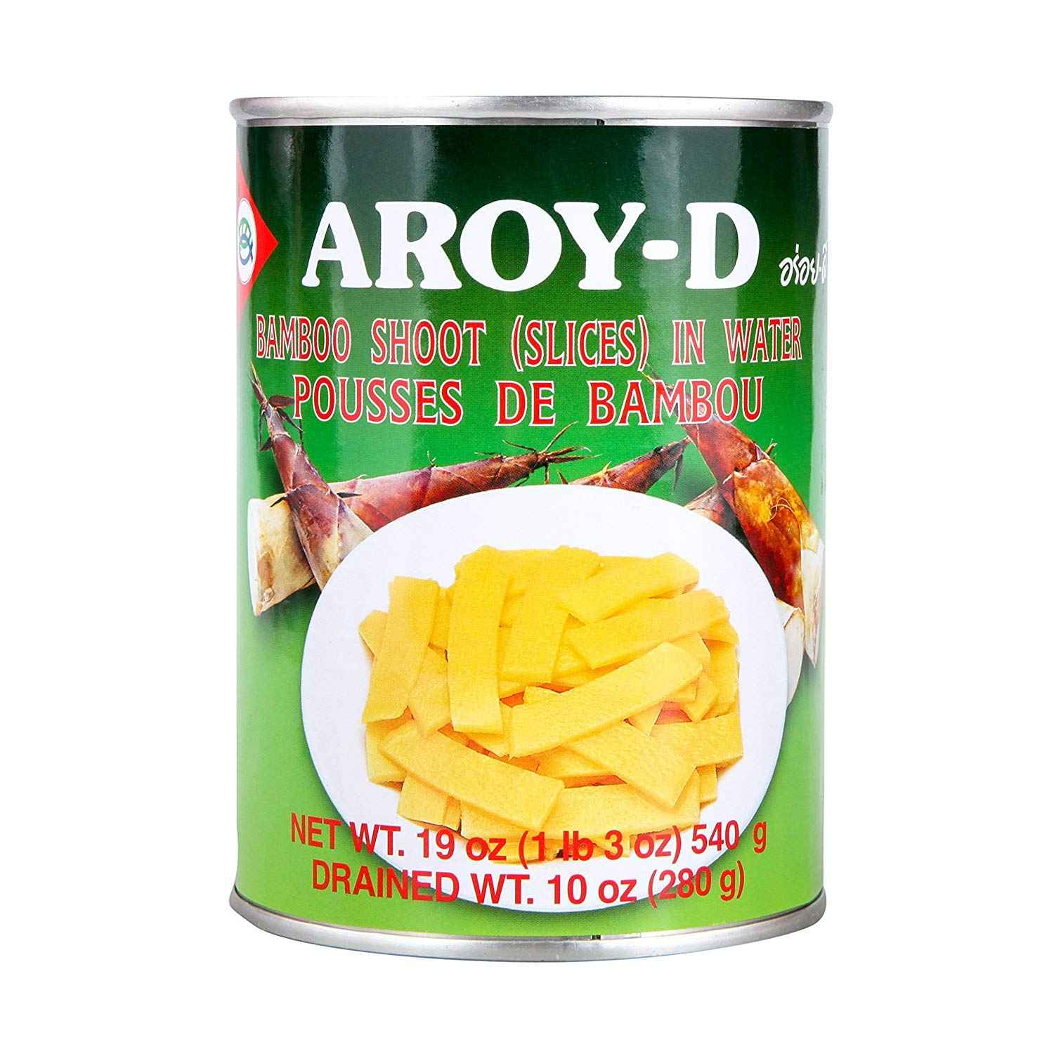 Buy Aroy D Bamboo Shoot Slices 19 Oz | Aapka Bazaar - Quicklly