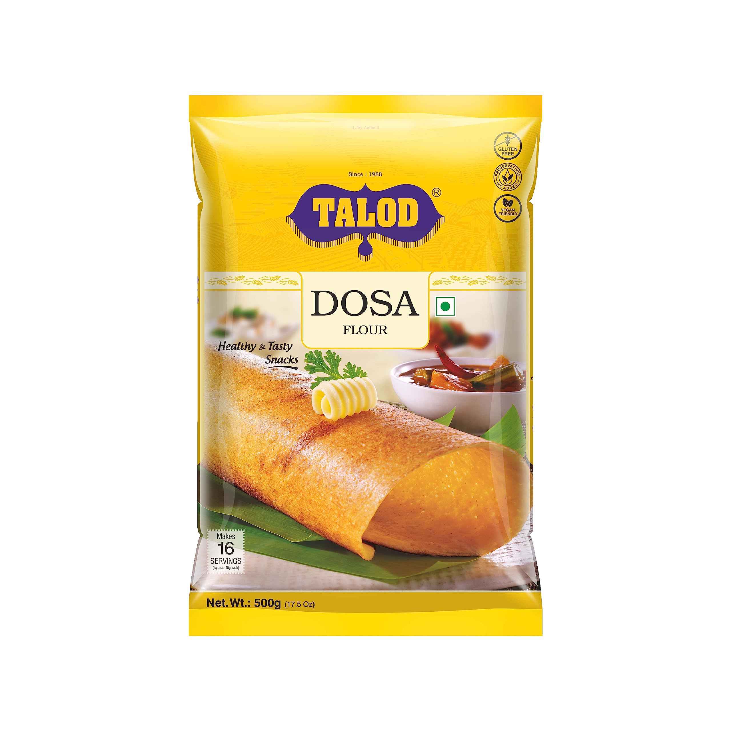 Buy Talod Dosa Flour 500 Gm | Mumbai Central Farmers Market - Quicklly