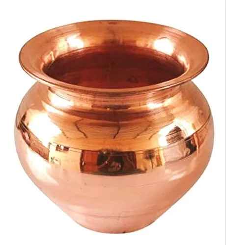 Buy Copper Lota No 6 1 Each | Aapka Bazaar - Quicklly