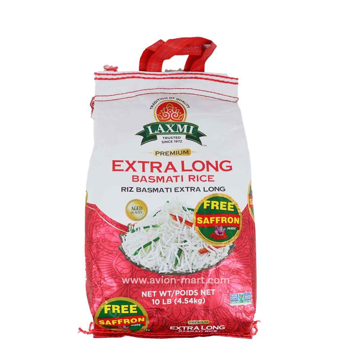 Buy Laxmi Extra Long Basmati Rice 20 Lbs | Nirav Express - Quicklly
