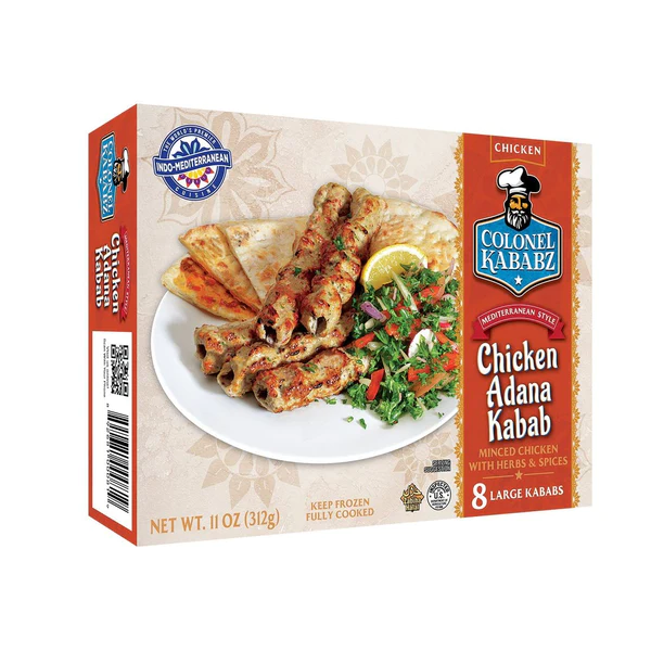 Buy Colonel Chicken Adana Kabab 312 Gm | Big Bazaar Fresh Market - Quicklly