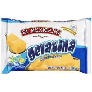 Buy El Mexicano Vanilla Gelatin . 7 Oz | Taj Mahal Fresh Market - Quicklly