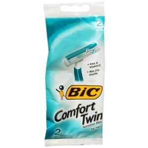 Buy Bic Comfort Twin Select Shaver Men 2 Count | Taj Mahal Fresh Market ...