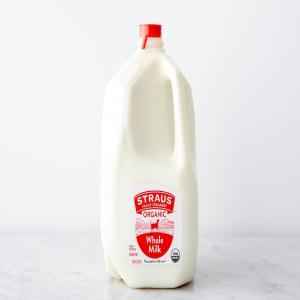 Buy Straus Organic Milk Whole 1 Gallon | Taj Mahal Fresh Market - Quicklly