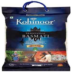 Buy Kohinoor Basmati Rice Platinium Blue Bag 10 Lbs | Taj Mahal Fresh ...