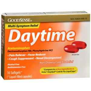 Buy Gs Daytime Acetaminophen Liquid Capsules 16 Count | Taj Mahal Fresh ...