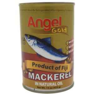 Buy Angel Gold Mackerel In Natural Oil 425 Gm | Taj Mahal Fresh Market ...