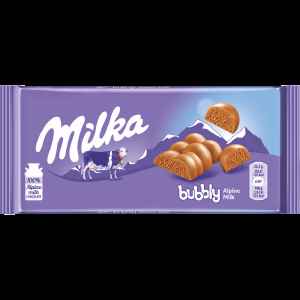 Buy Milka Bubbly Milk 90 Gm | Taj Mahal Fresh Market - Quicklly