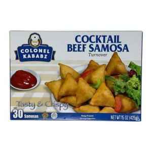 Buy Colonel Beef Cocktail Samosa 425 Gm | Taj Mahal Fresh Market - Quicklly